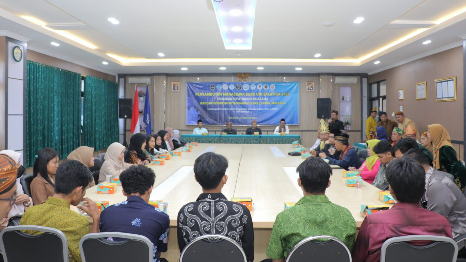Penyambutan 17 Mahasiswa Baru Program Gema Cita di UIN Salatiga - SIKK